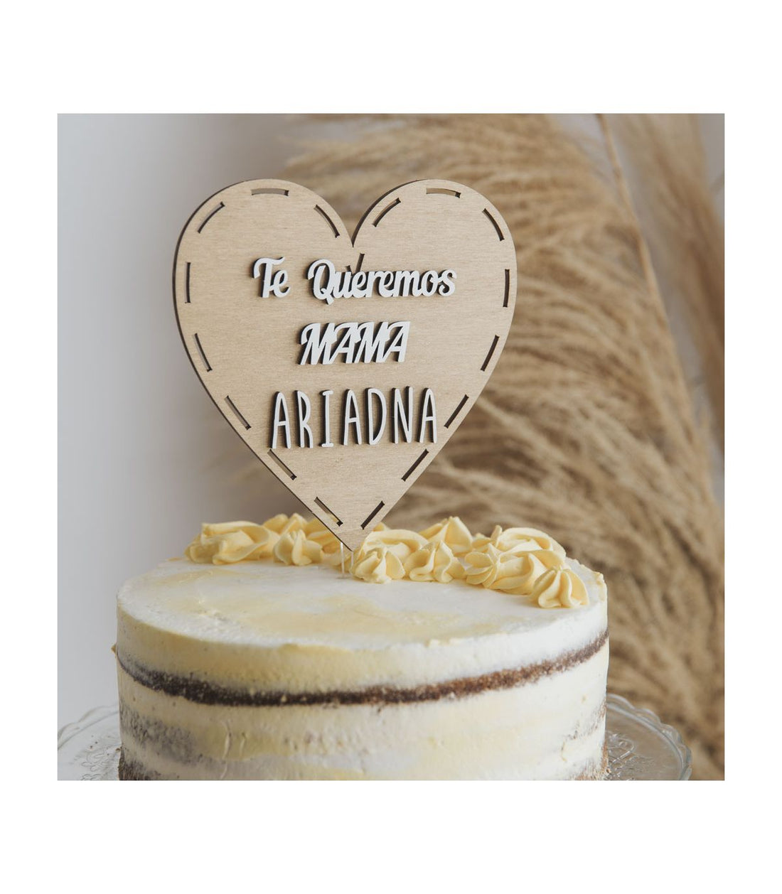 Cake Topper - Corazón Grande – Vintiun