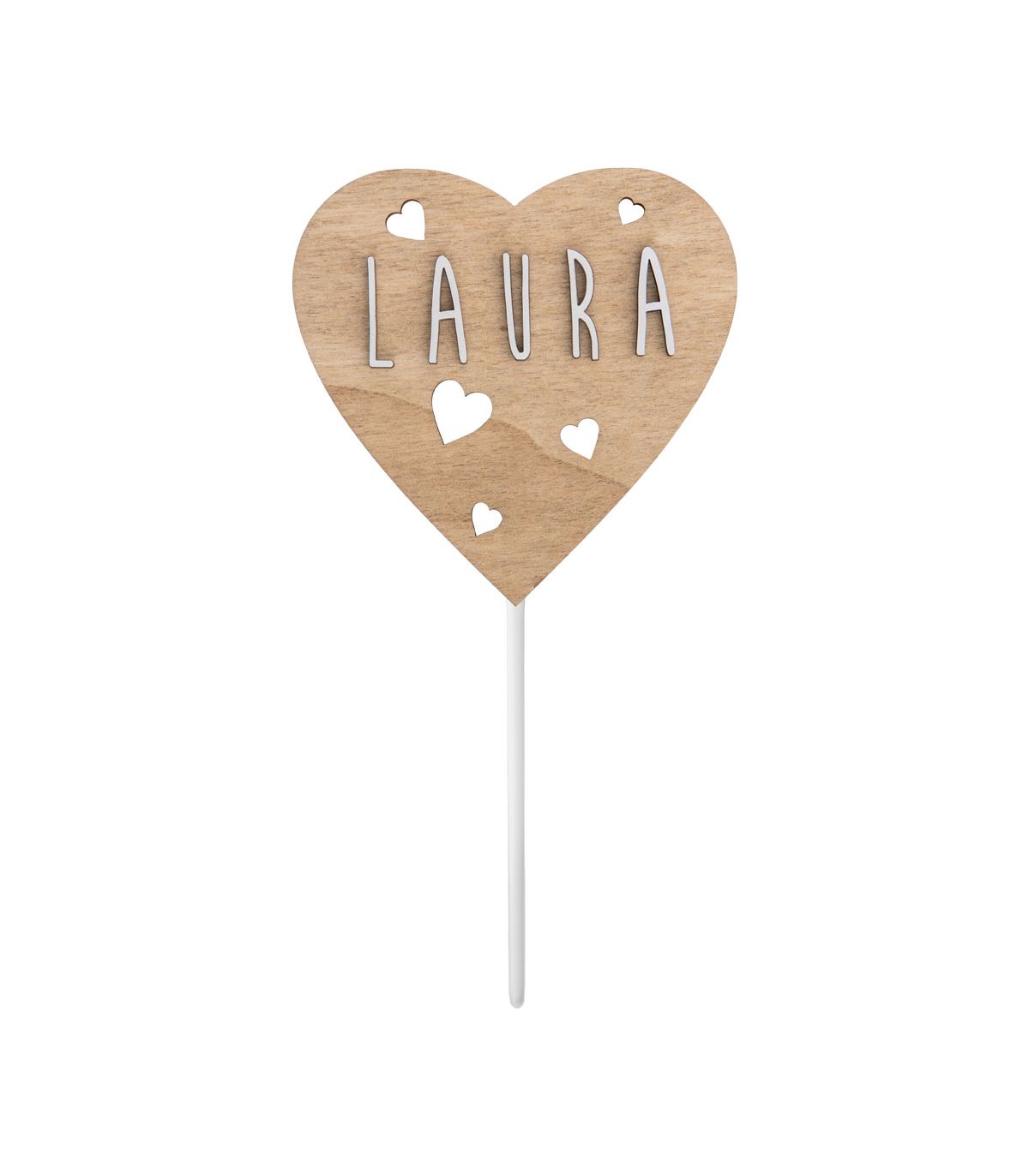 Cake Topper - Corazón Pequeño – Vintiun